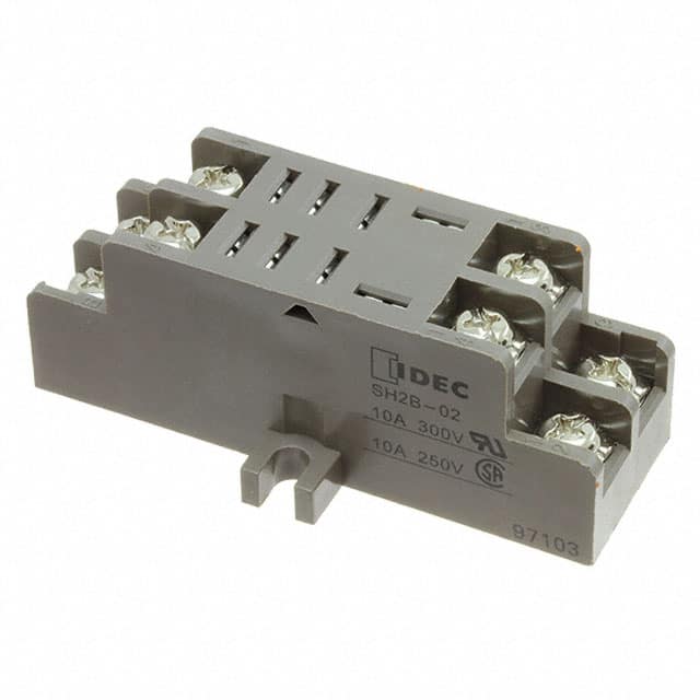 RELAY SOCKET 8 POS CHASSIS MOUNT SH2B-02 IDEC製｜電子部品・半導体通販のマルツ