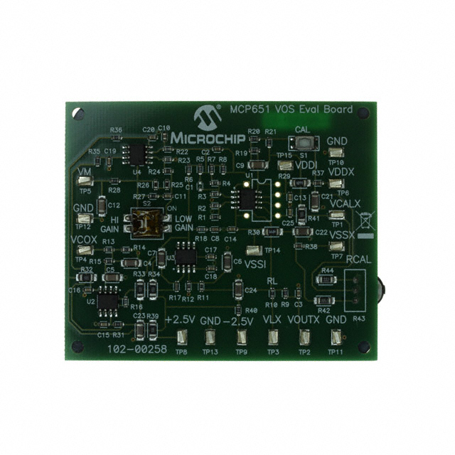 BOARD EVAL OP AMP MCP651 MCP651EV-VOS Microchip製｜電子部品・半導体通販のマルツ