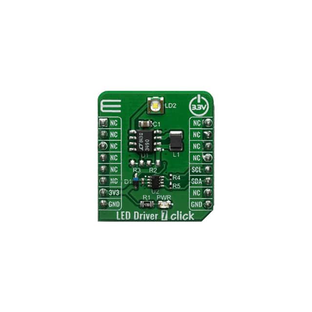 LED DRIVER 7 CLICK MIKROE-3917 MikroElektronika製｜電子部品・半導体通販のマルツ