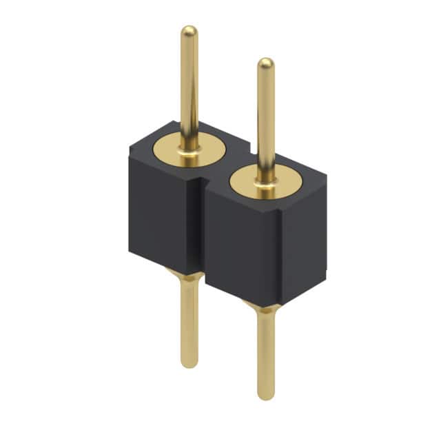 CONN HEADER VERT 2POS 2.54MM 350-10-102-00-006000 Mill-Max ...