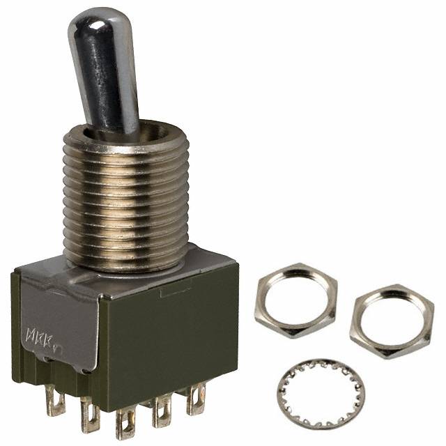 SWITCH TOGGLE 3PDT 6A 125V M2032BB3W01｜電子部品・半導体通販のマルツ