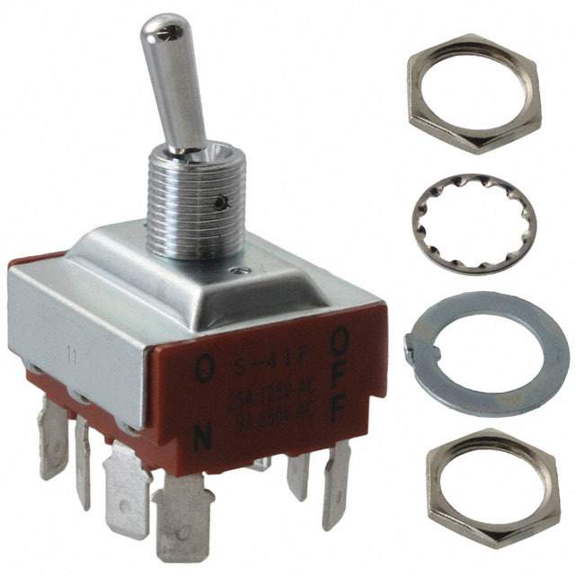 SWITCH TOGGLE 4PST 20A 125V S41T NKKスイッチズ製｜電子部品・半導体通販のマルツ