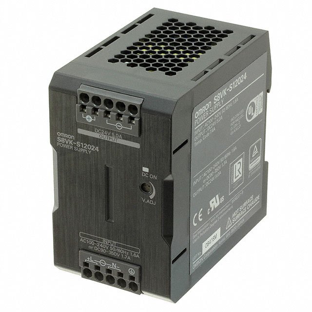 AC/DC DIN RAIL SUPPLY 24V 120W S8VK-S12024 OMRON製｜電子部品・半導体通販のマルツ