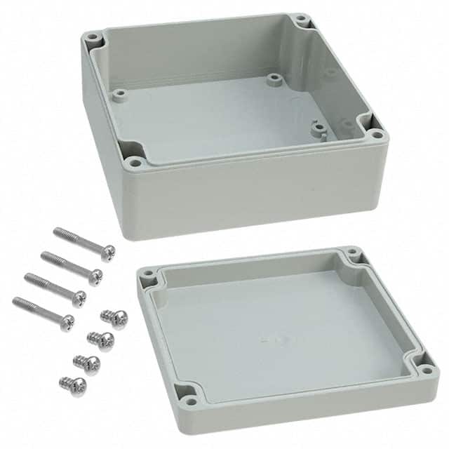 BOX ABS GRAY 4.8""L X 4.72""W 091212060｜電子部品・半導体通販のマルツ