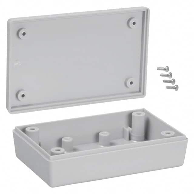 BOX ABS GRAY 3.6""L X 2.25""W 110I,GY Serpac製｜電子部品・半導体通販のマルツ