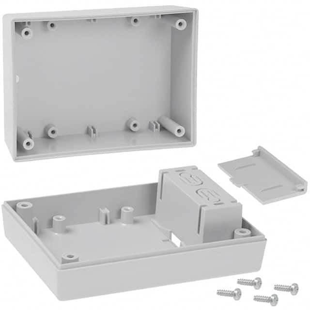 BOX ABS GRAY 4.38""L X 3.25""W 232,GY Serpac製｜電子部品・半導体通販のマルツ