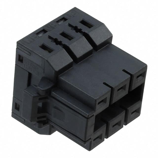 DYNAMIC D3950 REC ASSY 6P 2229800-1 AMP Connectors / TE Connectivity製 ...