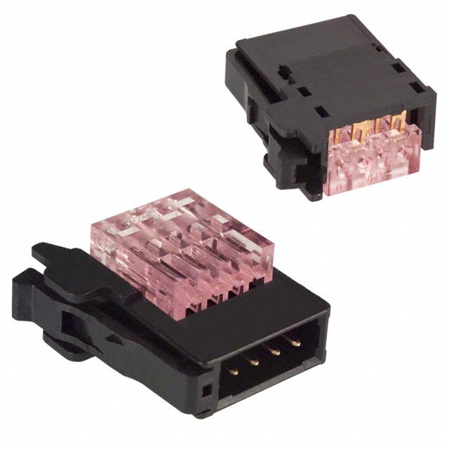 CONN PLUG 4POS IDC GOLD 2-1473562-4 AMP Connectors / TE Connectivity製 ...