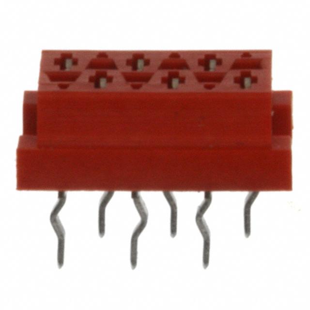 CONN RCPT 6POS 0.1 TIN PCB 7-215079-6 AMP Connectors / TE Connectivity製 ...