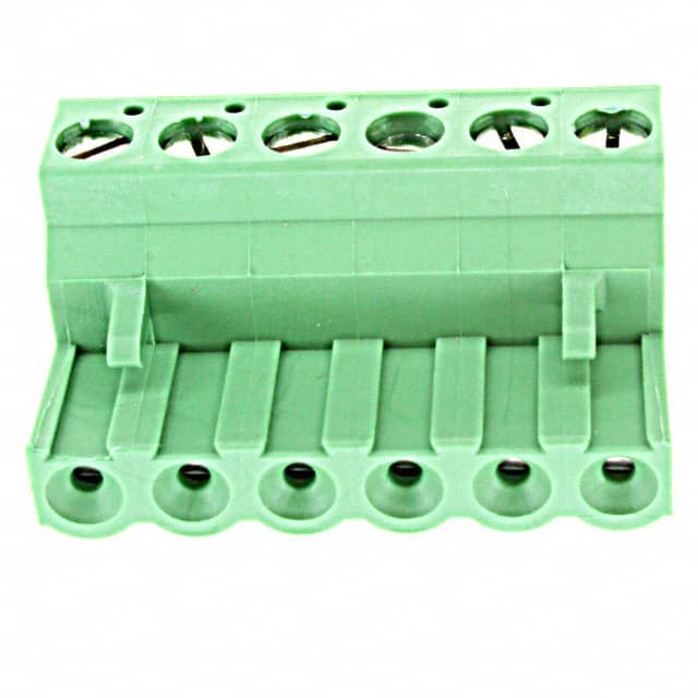 TERM BLOCK PLUG 6POS STR 5.08MM 1546108-6 AMP Connectors / TE ...