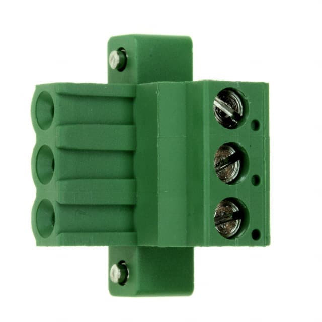 TERM BLOCK PLUG 3POS STR 5MM 796858-3 AMP Connectors / TE Connectivity製 ...