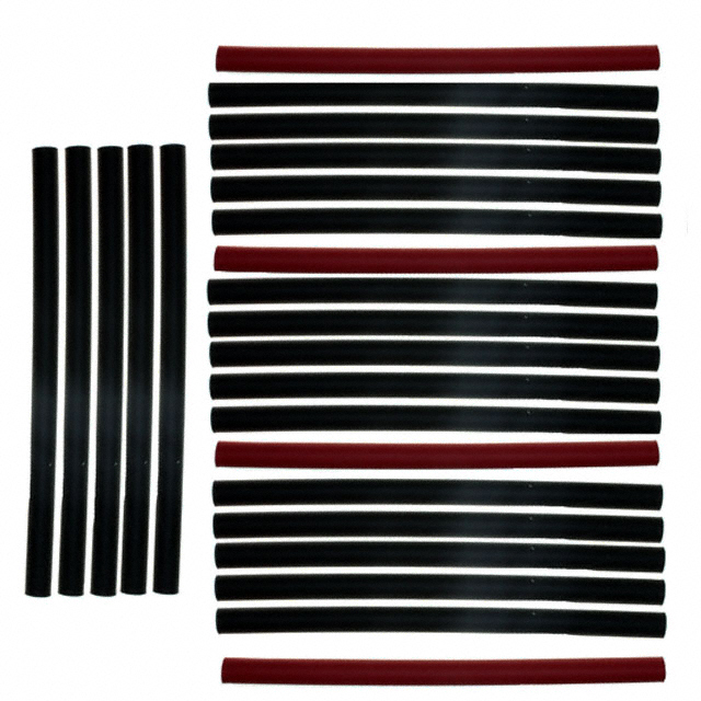 HEATSHRINK 1/4"X6" 24 PCS DWP-125-1/4-KIT3-REFILL TE Connectivity(Tyco ...