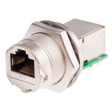 RJ45 モジュラーコネクタ ストレート パネルマウント メス RJ45 GTC Sealedシリーズ 111-6735 RS PRO製｜電子 ...