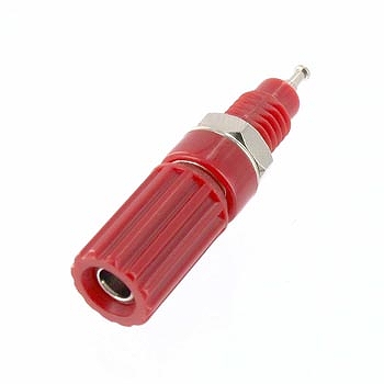 絶縁ターミナル 4mm 取付孔φ8mm 黒 T-3025-B サトーパーツ製｜電子部品・半導体通販のマルツ