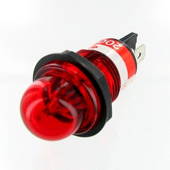 ネオンブラケット 丸型ワンタッチ式 AC200V〜250V 赤 BN-60-2-Rの通販ならマルツオンライン