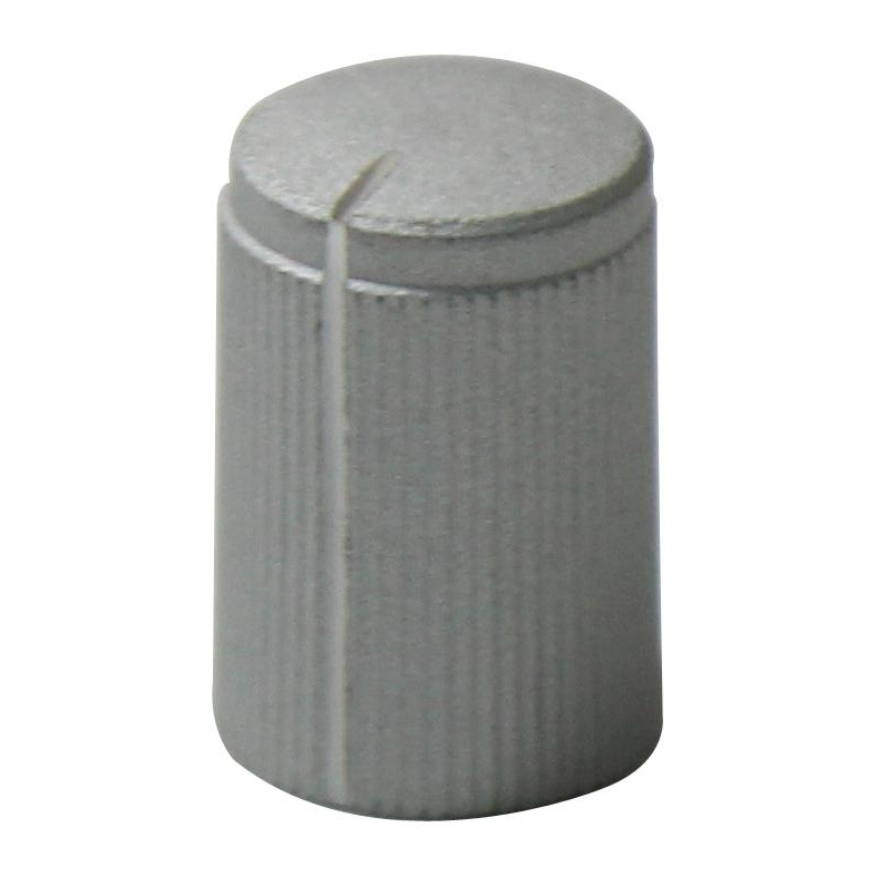 ROUND KNOB KMK10 SILVER 6MM SPLINE FC7248 CLIFF ELECTRONIC COMPONENTS製 ...