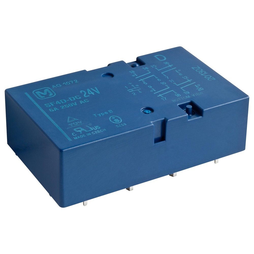SAFETY RELAY 4PST-NO 4PST-NC 250V 6A SF4D-DC5V Panasonic製｜電子部品・半導体通販のマルツ