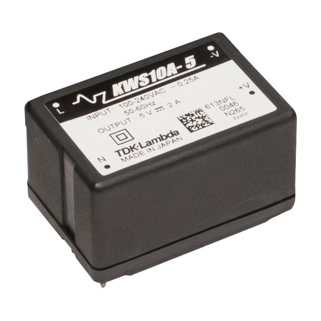 POWER SUPPLY AC-DC 24V 0.5A KWS-10A-24 TDKラムダ製｜電子部品・半導体通販のマルツ