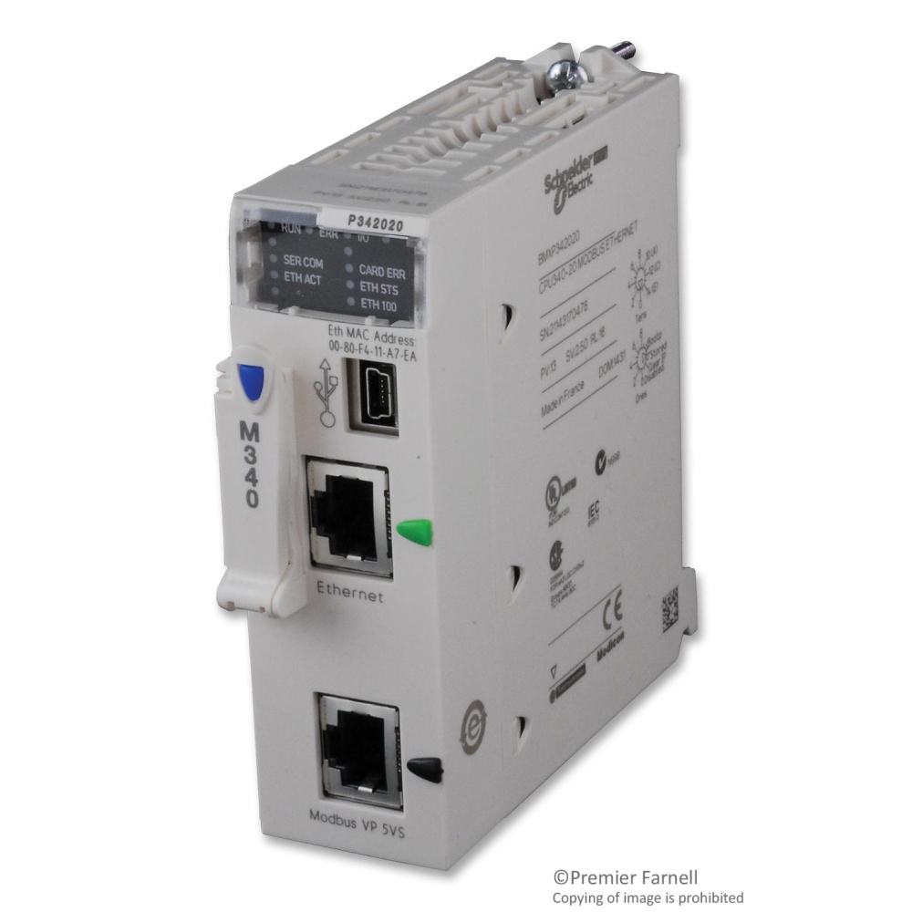 PROCESSOR MODULE 0.095A 24VDC BMXP342020 SCHNEIDER ELECTRIC製｜電子部品・半導体通販のマルツ