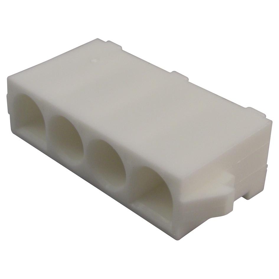 HEADER VERTICAL SINGLE ROW 4 WAY 350792-1 TE Connectivity(Tyco ...