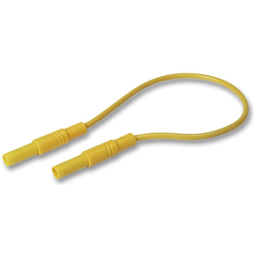 TEST LEAD YELLOW 2M 1KV 32A 934077103 HIRSCHMANN TEST AND MEASUREMENT製 ...