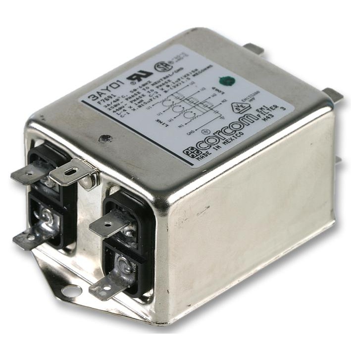 FILTER 3A 3 PHASE 3AYO1 TE Connectivity(Tyco Electronics)製｜電子部品・半導体通販のマルツ