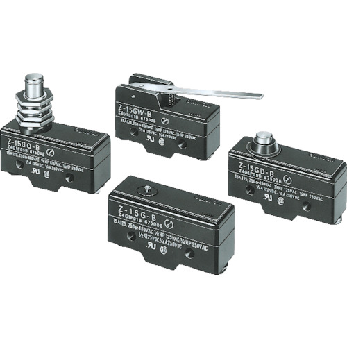 マイクロスイッチ Z-15GQ8-B OMRON製｜電子部品・半導体通販のマルツ