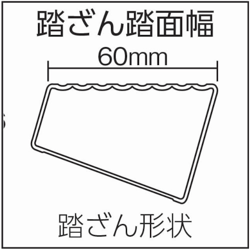 専用脚立SEC-S型 溶接タイプ 仮設工業会認定合格品 1.2m SEC-S120 ピカコーポレイション製｜電子部品・半導体通販のマルツ