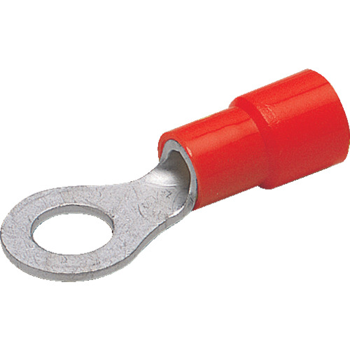 絶縁被覆付圧着端子丸形φ3.2長さ17.5 (30個入) T-TMEV1.25-3 トラスコ製｜電子部品・半導体通販のマルツ