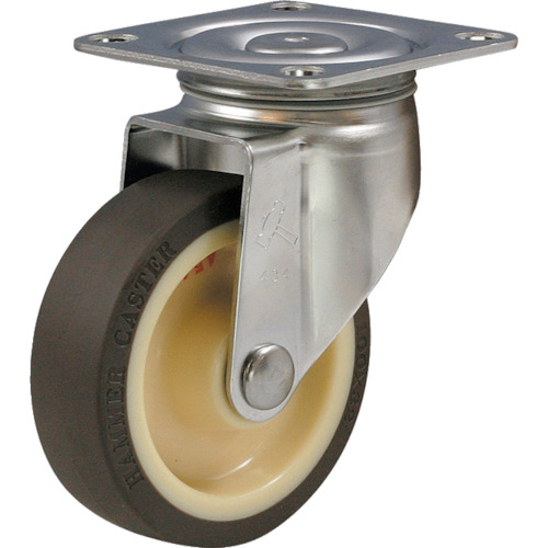 オールステンレス S型自在 ウレタンB入り車100mm 320S-UB100-BAR01 ハンマーキャスター製｜電子部品・半導体通販のマルツ
