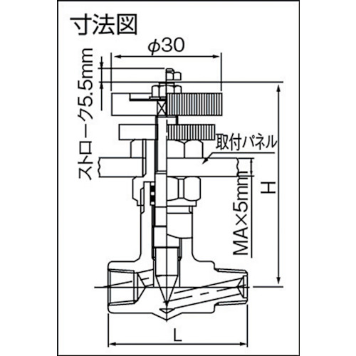 チッコロ-α 外X内ネジ型 PT3/8 SM-1033 アソー製｜電子部品・半導体通販のマルツ