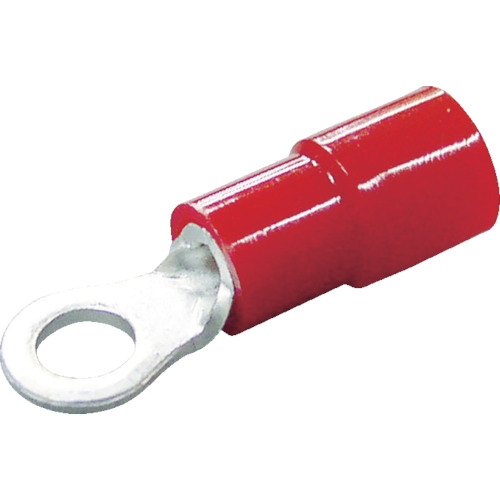 絶縁被覆付圧着端子 R形(100P) TMEV 1.25-3S-RED ニチフ製｜電子部品・半導体通販のマルツ