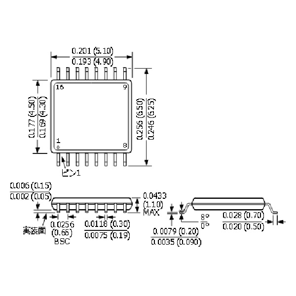 IC DAC 8BIT QUAD W/BUFF 16-TSSOP AD5306BRUZ アナログデバイセズ製｜電子部品・半導体通販のマルツ