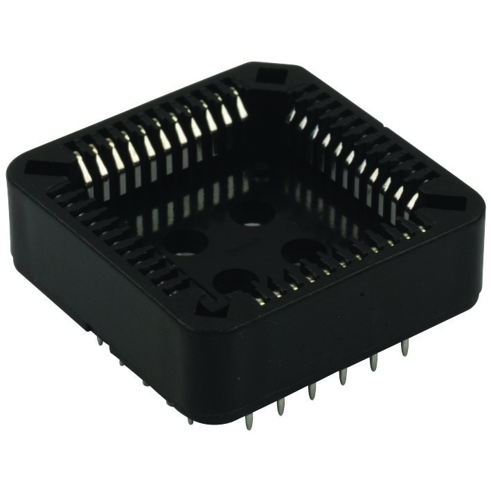 PLCC SOCKET 44 POSITION THROUGH HOLE SPC15569 MULTICOMP製｜電子部品・半導体通販のマルツ