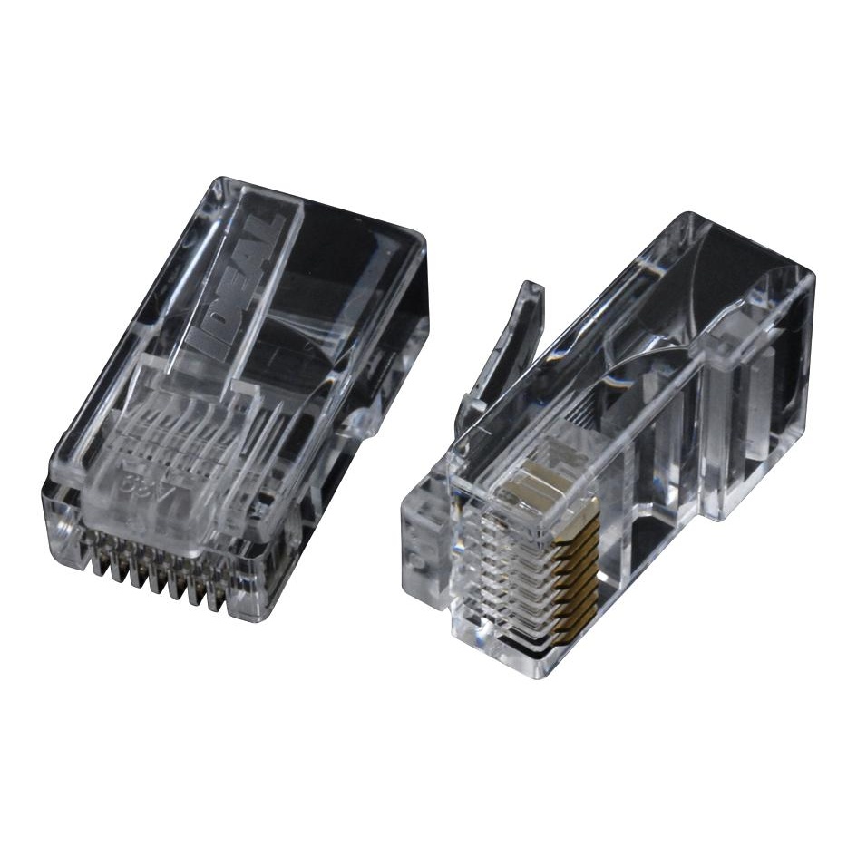 RJ45 MODULAR PLUG 8 POSITION 1 PORT 86-396 IDEAL製｜電子部品・半導体通販のマルツ