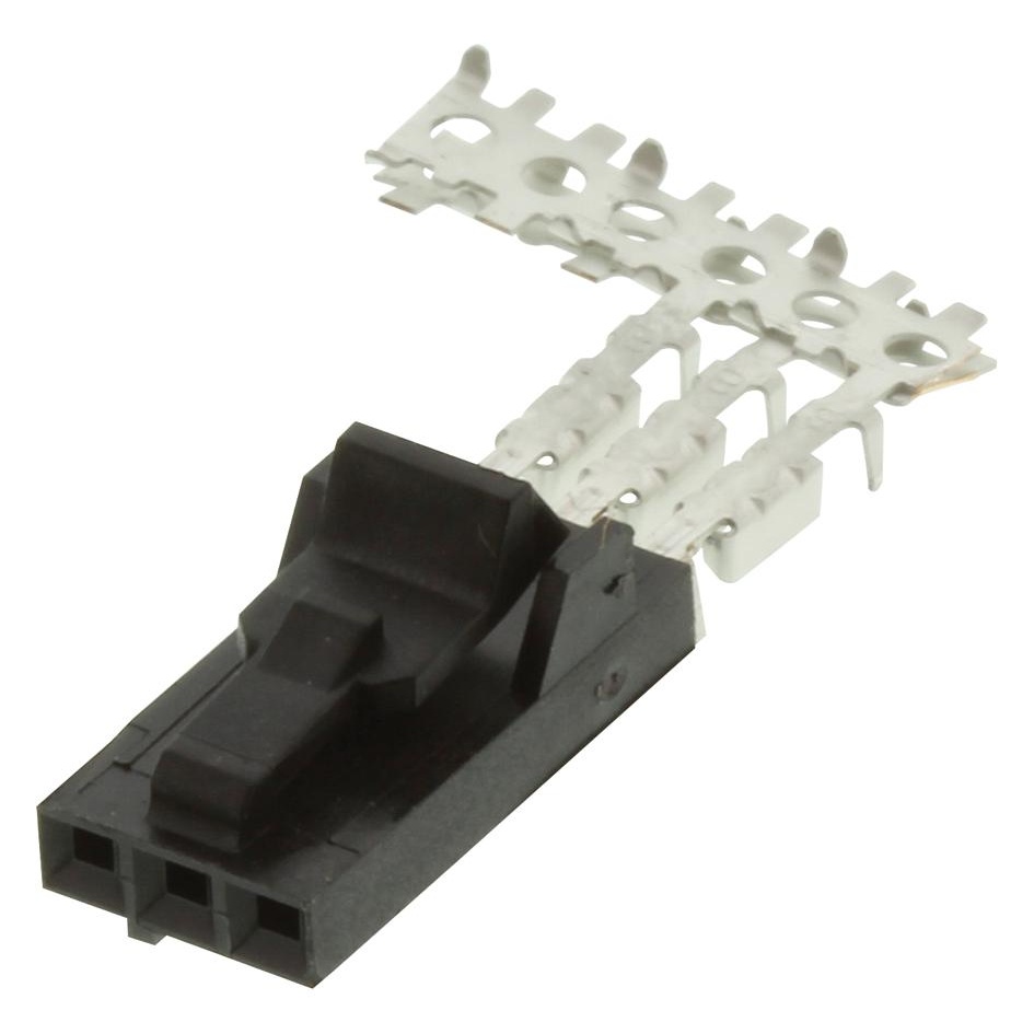 WIRE-BOARD CONNECTOR RECEPTACLE 3 POSITION 2.54MM 5-103958-2. AMP ...