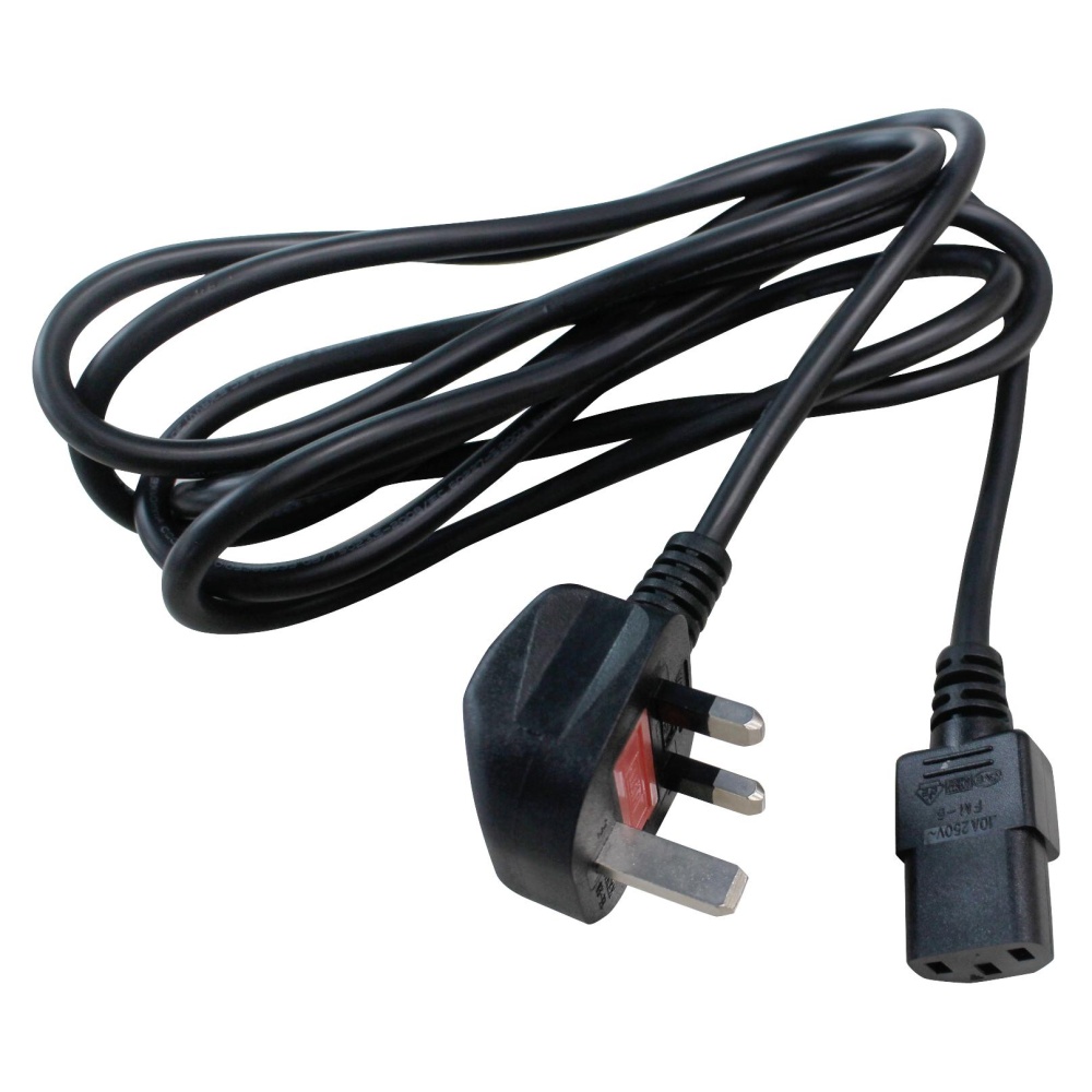 POWER CORD BS 1363/A-IEC C13 8.2FT MC-178 MULTICOMP製｜電子部品・半導体通販のマルツ