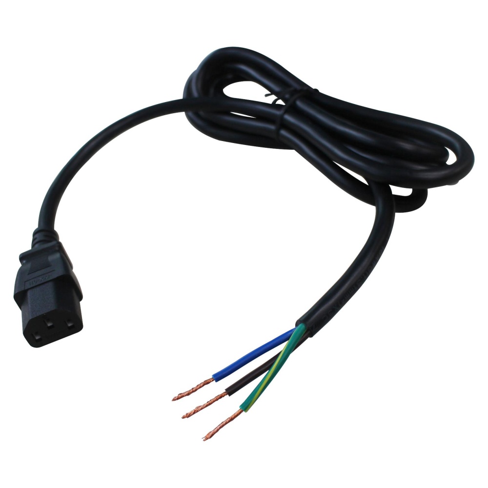 POWER CORD IEC C13-FREE END 6.6FT MC-199 MULTICOMP製｜電子部品・半導体通販のマルツ