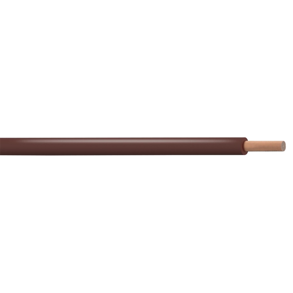 TRI RATED WIRE 25MM2 BROWN 1M PP001213 PRO POWER製｜電子部品・半導体通販のマルツ