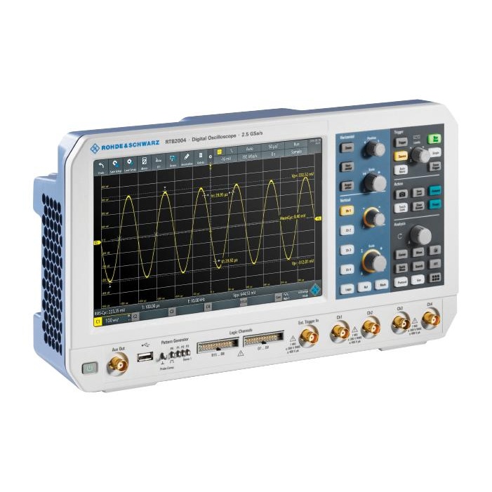 DIGITAL STORAGE OSC 300MHZ 4-CH 3YEAR RTB2004 + RTB-B243 + RTB-B1 (RTB2K-304M) ROHDE & SCHWARZ製 ...