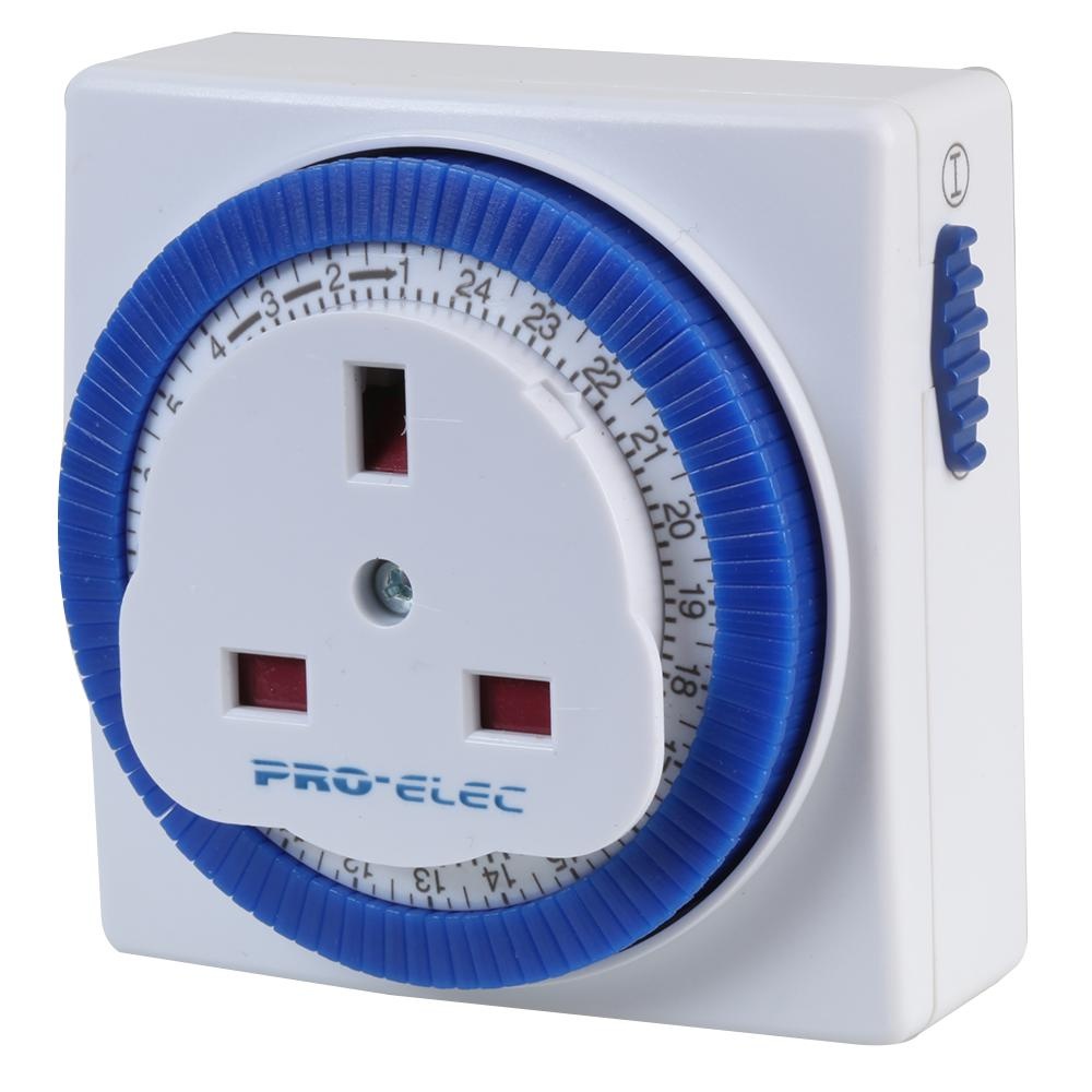 TIMER SWITCH ANALOGUE 250VAC PEL00407 PRO ELEC製｜電子部品・半導体通販のマルツ