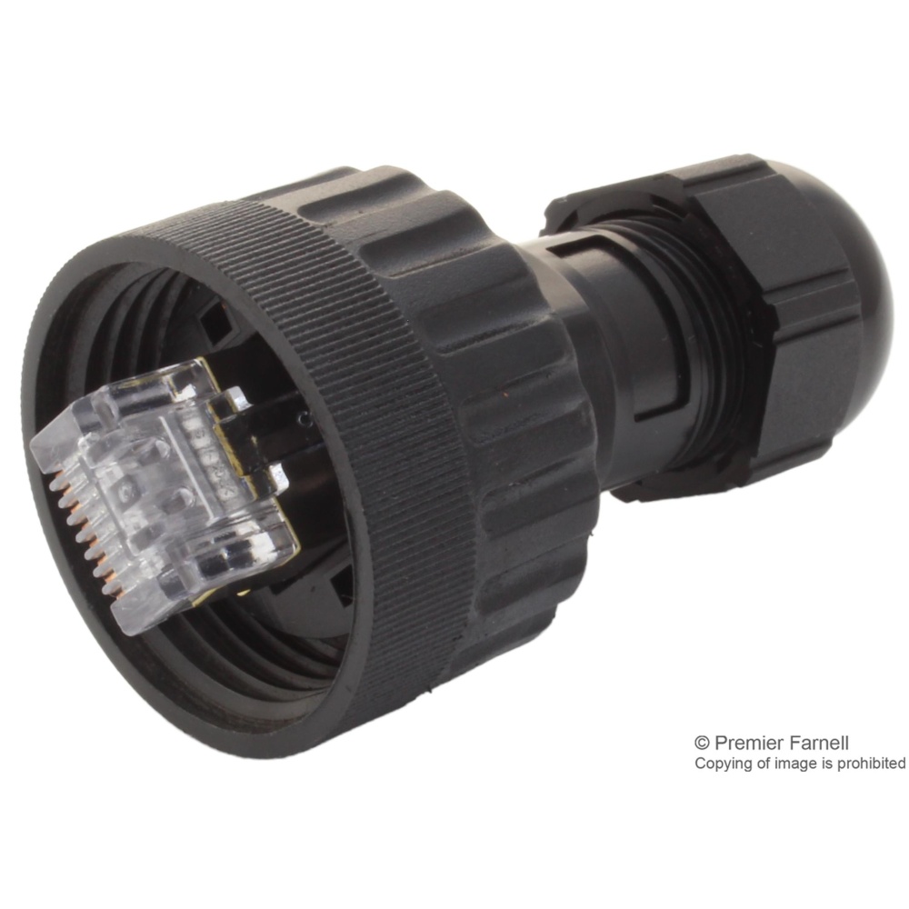 SEALED ETHERNET RJ45 PLUG 8POS CABLE 130057-0003 BRAD製｜電子部品・半導体通販のマルツ