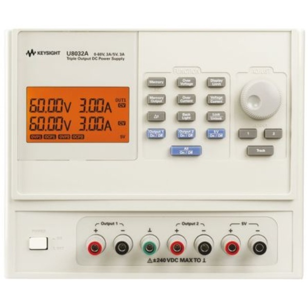 ベンチ電源 出力数：3 0 → 30V 3A U8032A キーサイトテクノロジー製｜電子部品・半導体通販のマルツ