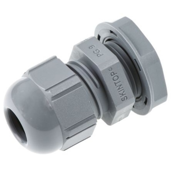 Lapp ケーブルグランド 径：PG9 材質：ポリアミド ロックナット付き 53015010+53019010 LAPP USA製｜電子部品 ...