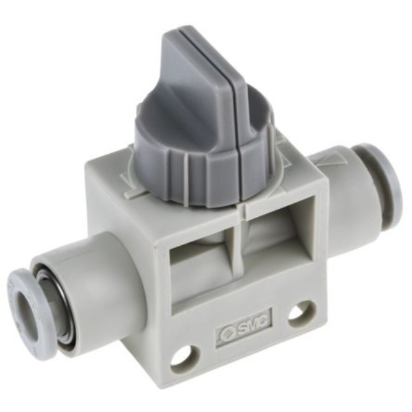 フィンガバルブ SMC VHKシリーズ ロータリーノブ VHK2-06F-06F SMC製｜電子部品・半導体通販のマルツ