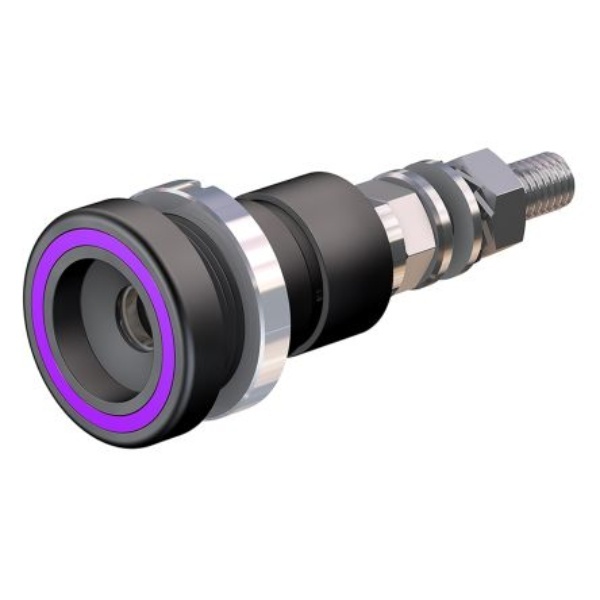 6mm multilam panel mount socket violet 14.0010-26 マルチコンタクト製｜電子部品・半導体通販のマルツ