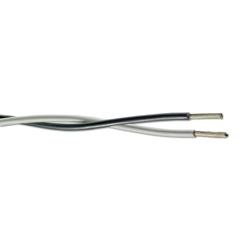 WIRE 24AWG TW/PR. BLK/WHT 100M 44A0121-24-0/9 TE Connectivity(Tyco ...