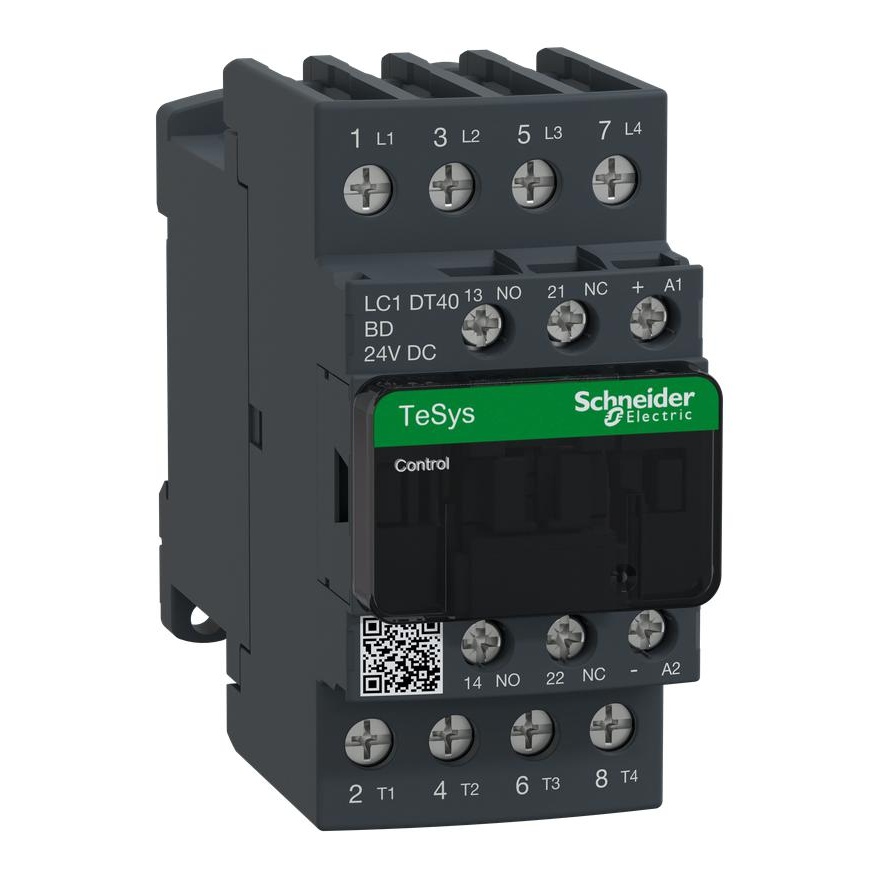 CONTACTOR 4PST-NO 24VDC DIN RAIL LC1DT40BD SCHNEIDER ELECTRIC製｜電子部品・半導体 ...