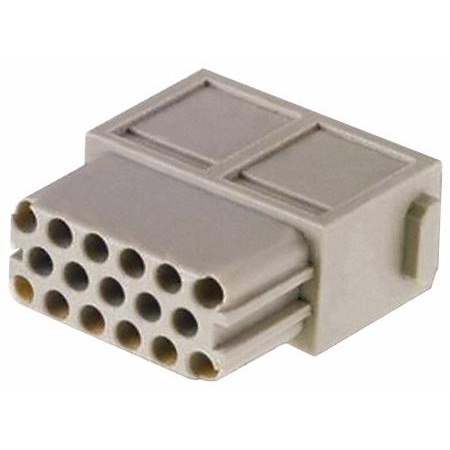 RECTANGULAR HAN MOD SOCKET 17WAY CRIMP 09140173101 Harting製｜電子部品・半導体通販のマルツ