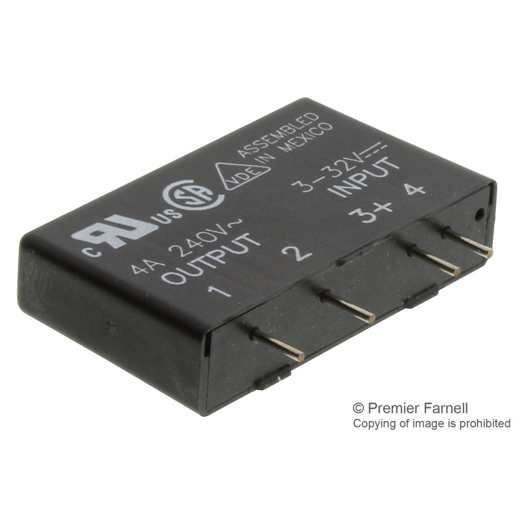 SSR 4A 24-280VAC 3-32VDC MP240D4 Sensata-Crydom製｜電子部品・半導体通販のマルツ